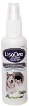 LisoDex Solución Antiséptica 120ml – Natur Acuarios y Mascotas